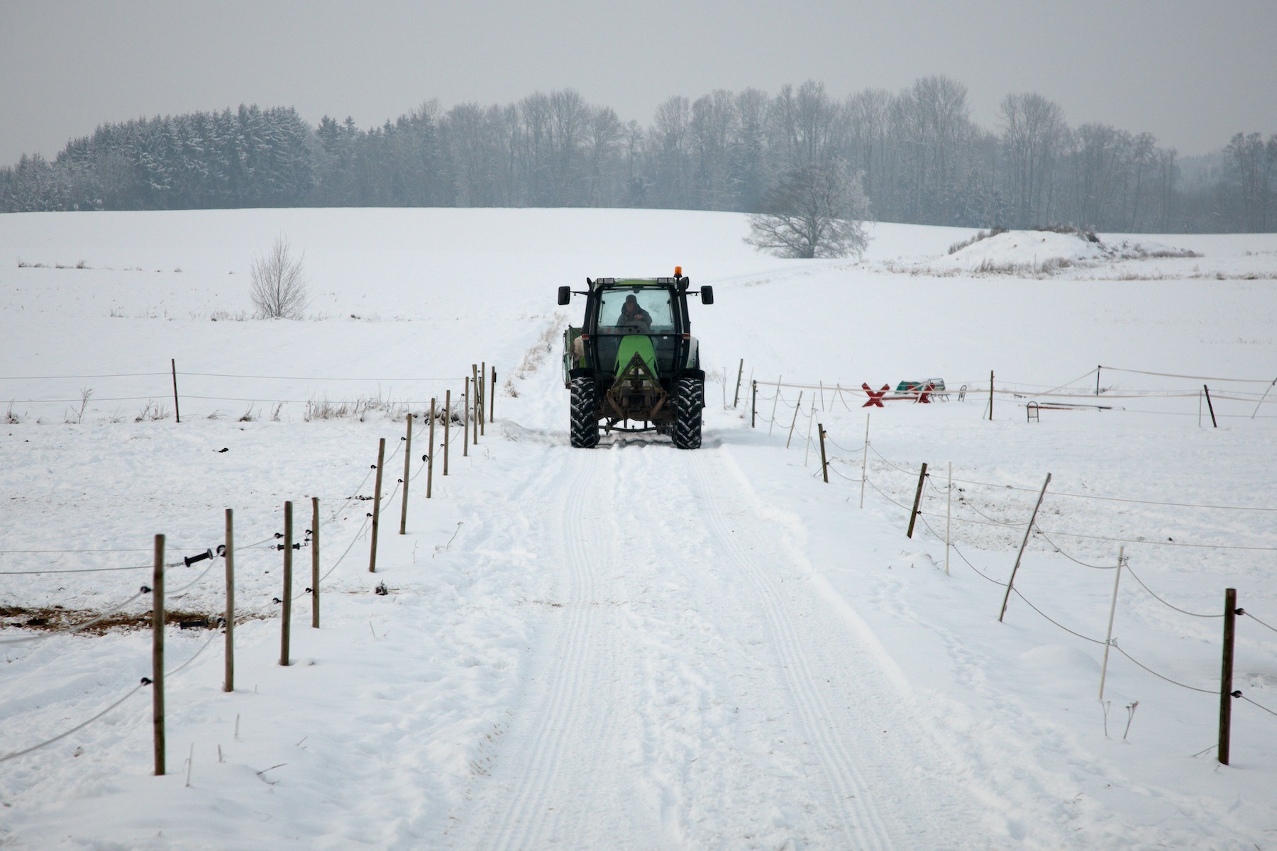 Farm Machinery Safety in Winter - Grit